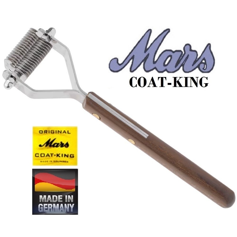 MARS COAT KING STRIPPER DOG Cat Undercoat Hair Coat Fur STRIPPING Tool ...