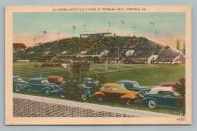 Foreman Field Football Stadium NORFOLK Virginia ODU William & Mary Old ...