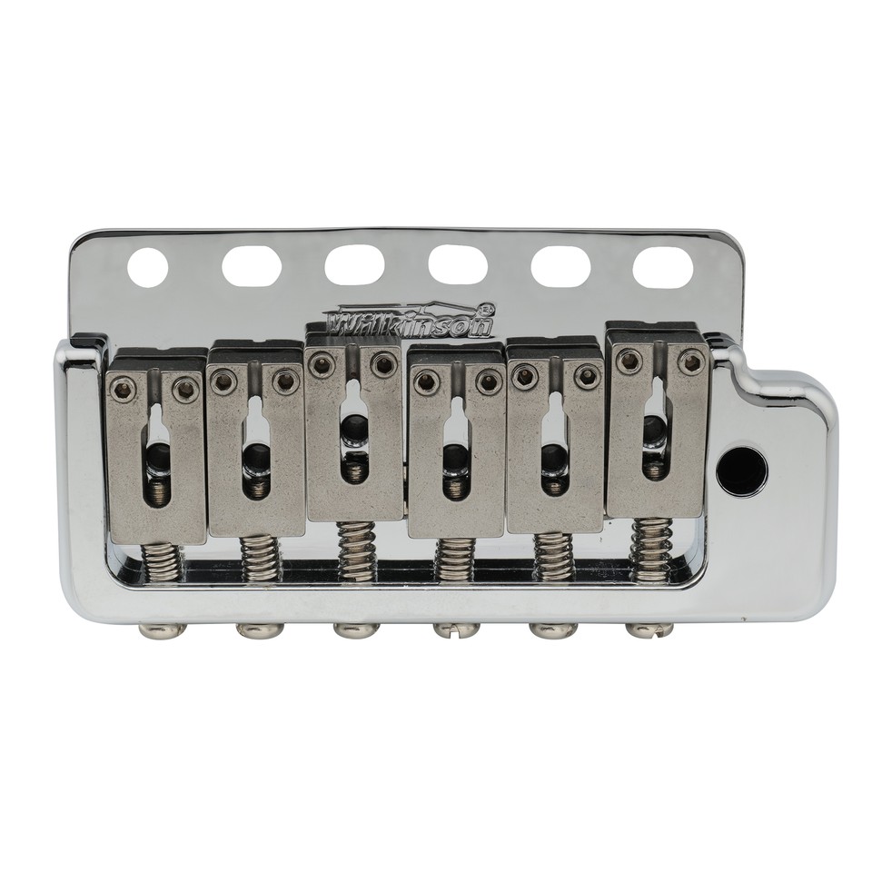Wilkinson WVP6-SB Chrome 54mm Guitar Tremolo Bridge Steel Saddle Block ...