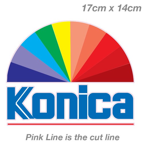 Konica Logo Laptop , Car Vinyl Sticker | eBay