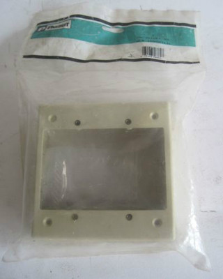 PANDUIT IVORY SURFACE MOUNT JUNCTION COVER BOX PART# JBC3510WH-2G / NIB ...