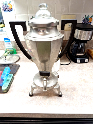 Antique Landers Frary Clark Coffee Maker Pot Percolator Missing Cord | eBay