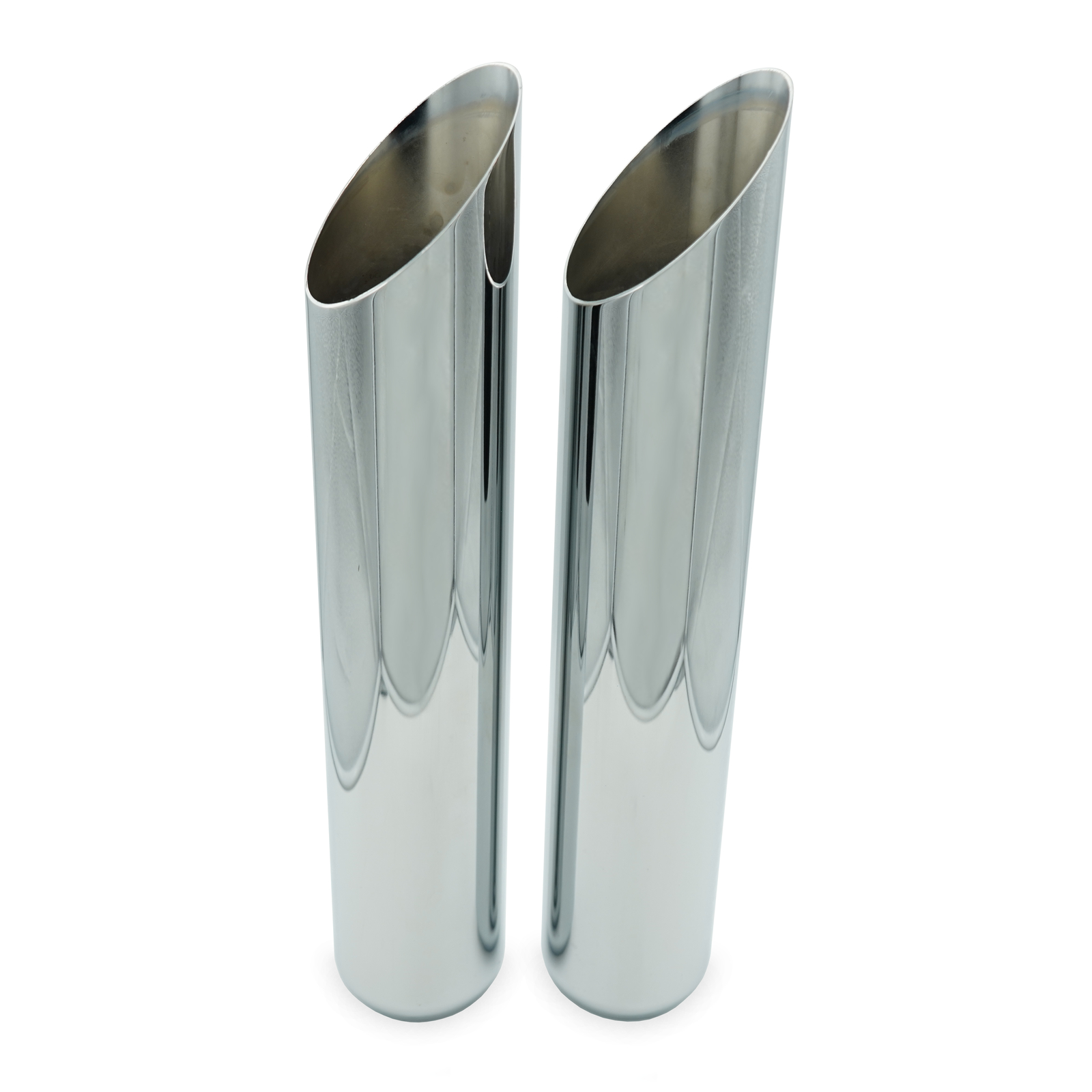 Dual Exhaust Kit 3" 2 Chamber Rear Exit SW Tips Fits 67 to 72 Ford F-Series | eBay