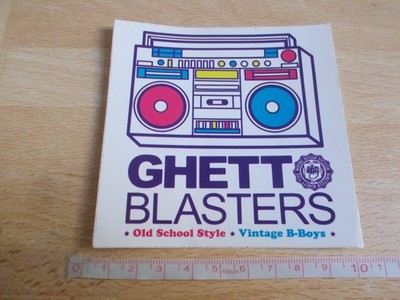 Autocollante GHETTO BLASTERS | eBay