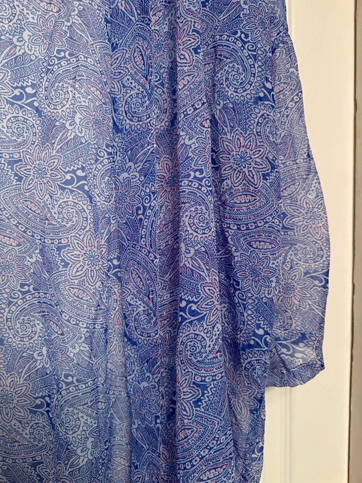 Atmosphere Blue Beach Cover Size XL BNWOT | eBay UK