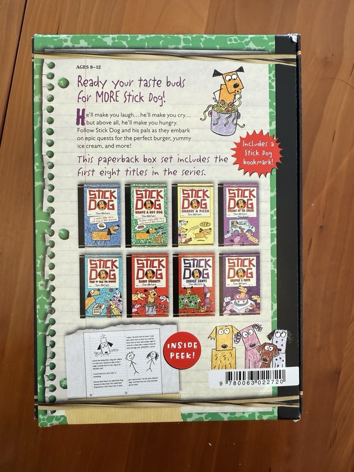 STICK DOG: 8-BOOK BOX SET by Tom Watson (Paperback Box Set, 2018) | eBay