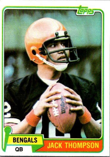 1981 Topps #81 Jack Thompson Football card 4o | eBay