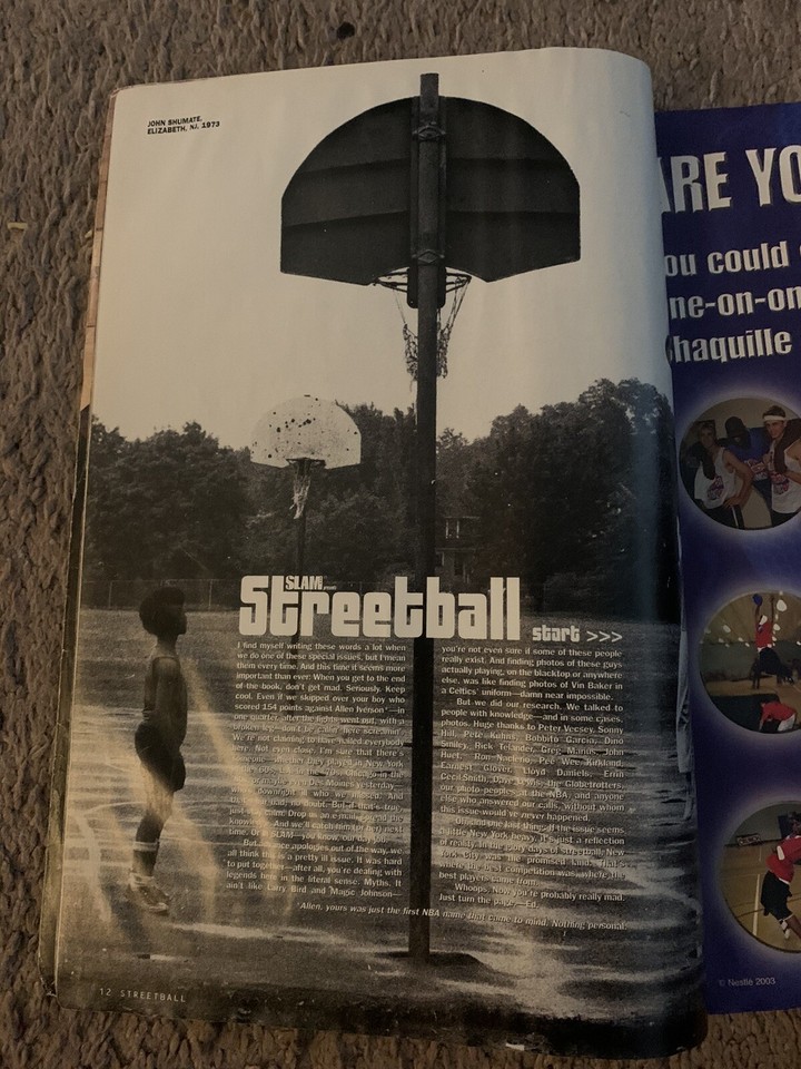 Slam Magazine Streetball Special Collectors Edition Issue #1 | eBay