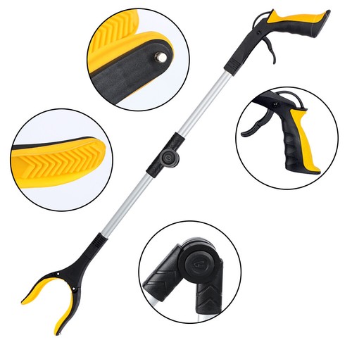 80CM Aluminium Pick Up Aid Trash Tool Reacher Grabber Litter Picker ...