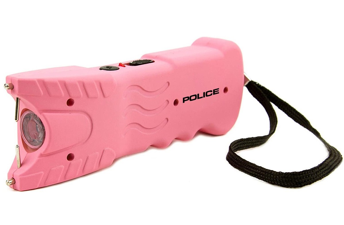 Pink Taser Flashlight Combo