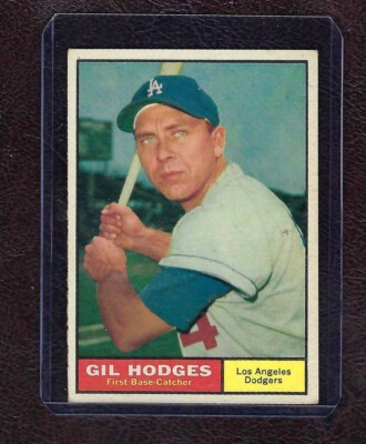 1961 Topps #460 Gil Hodges, Los Angeles Dodgers, HOF, EX, Centered! | eBay