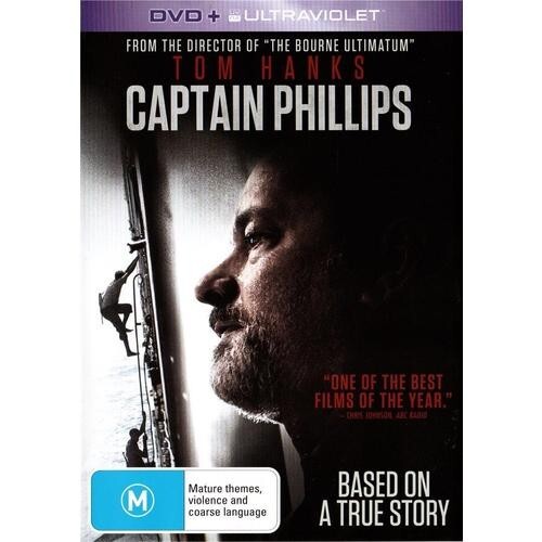 Captain Phillips (DVD, 2013) Tom Hanks, Barkhad Abdi, Catherine Keener ...
