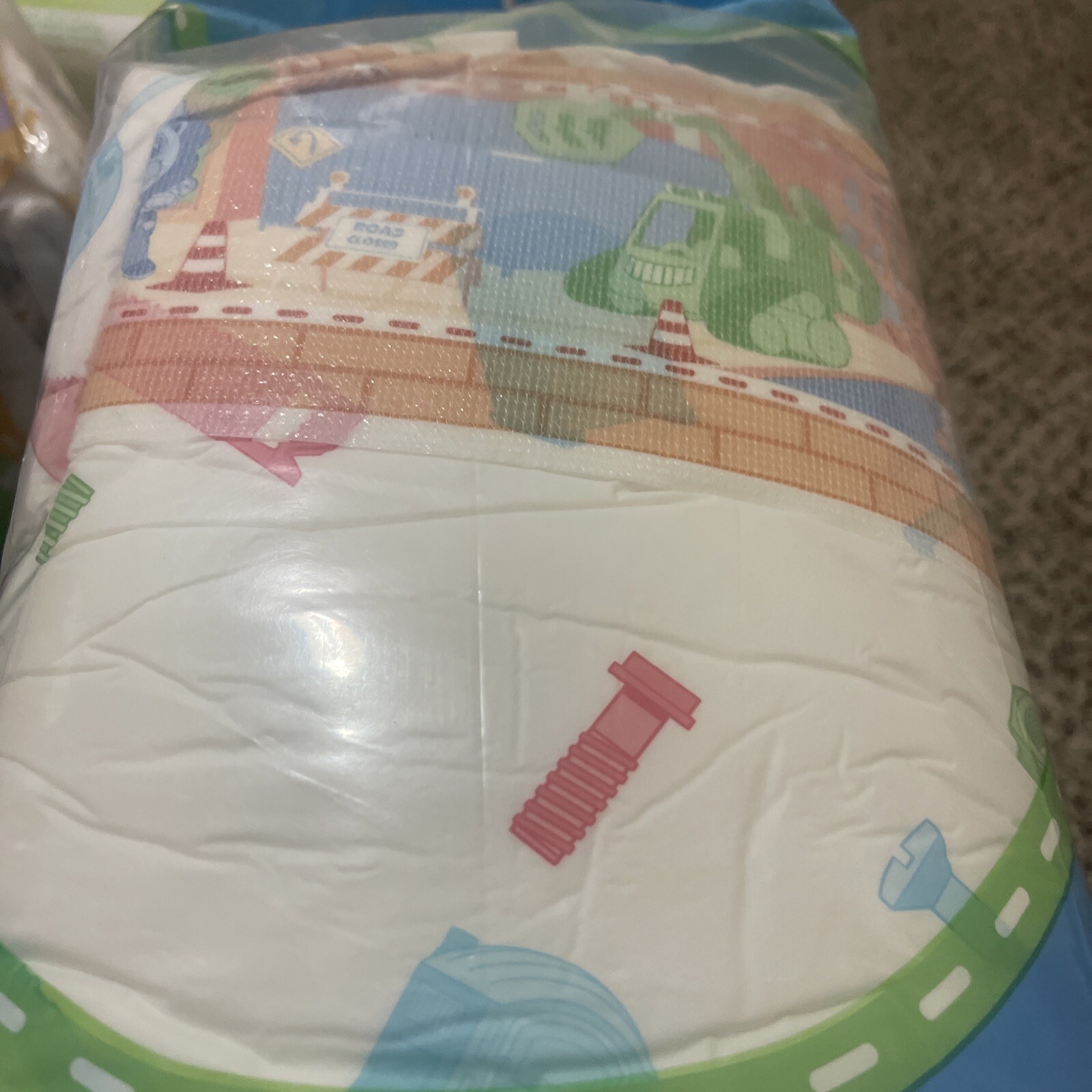 Tykables Premium 4 Bag Lot Size XL 2 Little Builder 1 Cammies 1 ...