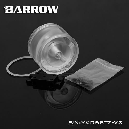 Barrow D5 Round Pump Top and Mount with Reservoir Thread - Clear | eBay