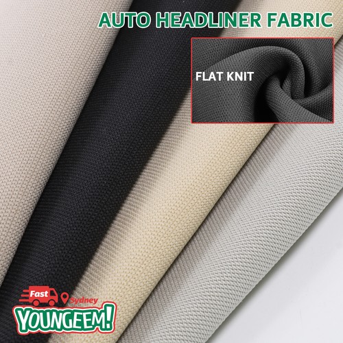 Flat Knit Car Headliner Material Foam Roof Lining Fabric Auto ...