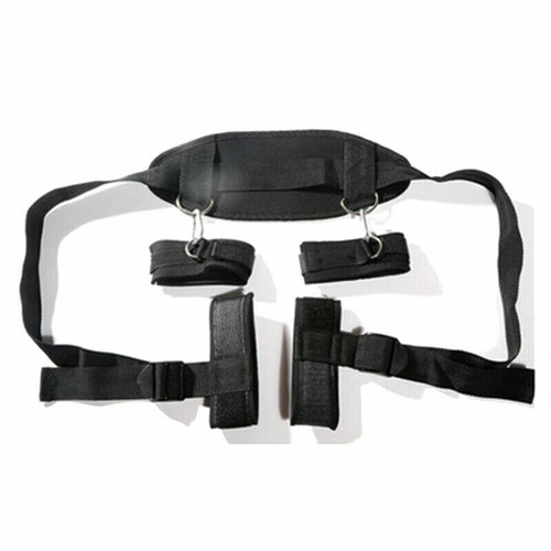 BDSM Bondage Set Restraint Kit Cuffs System Game Toys for Women Men ...