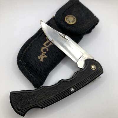 1994 Bucklite-422 USA lock back knife W/ Sheath | eBay