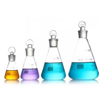 Wholesale 10ml-1000ml Erlenmeyer Flask w/ Stopper Conical Iodimetric ...