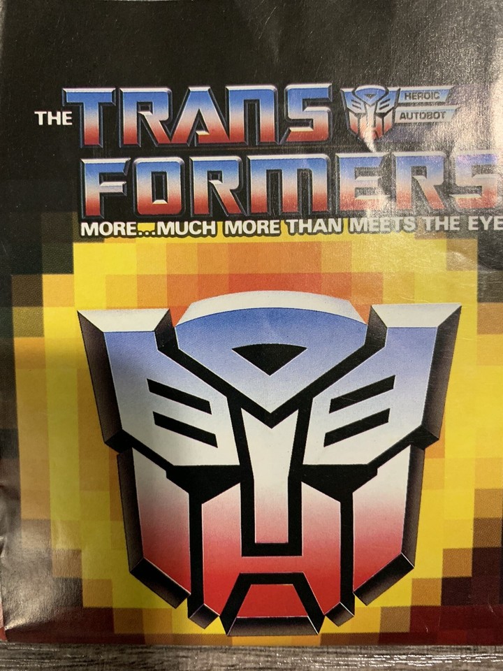 Checklist TriFold Catalog Vintage 1986 Hasbro Transformers G1 Optimus ...