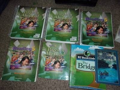 BJU Bob Jones 5th Grade 5 READING PAGES IN MY HEAD Student Teacher ...