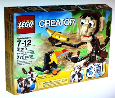 LEGO 31019 Creator 3-in-1 Forest Animals -Brand New | eBay