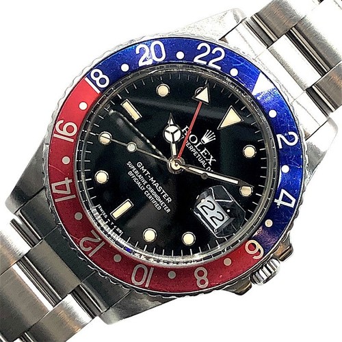 ROLEX GMT Master 16750 Red/Blue #462 | eBay