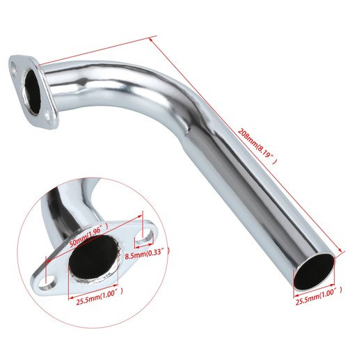 420cc Exhaust Header Pipe Replacement for Predator 301cc GX240 270cc ...