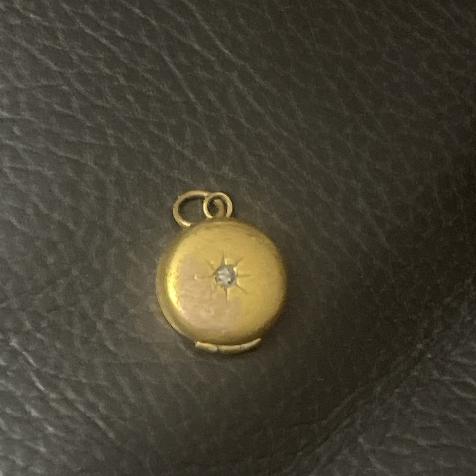 Antique Victorian Diamond Star Locket Pendant - Nice | eBay