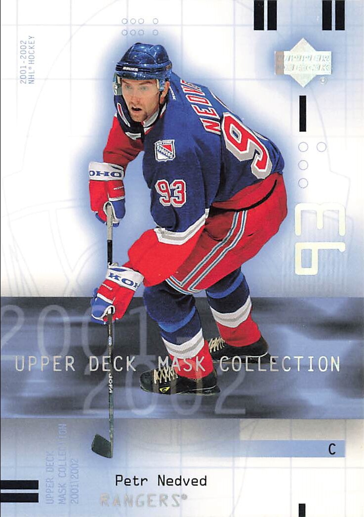 2001 Upper Deck Mask Collection #62 Petr Nedved New York Rangers | eBay
