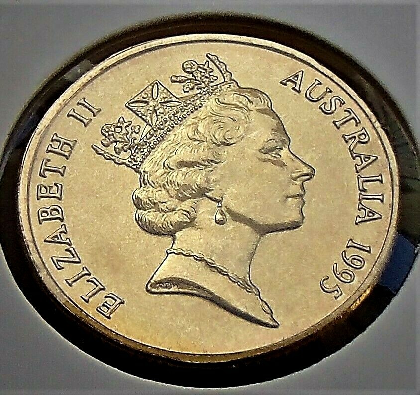1995 Australia One $1 Dollar Coin - Mob of Roos - Choice Gem - Ex Mint ...
