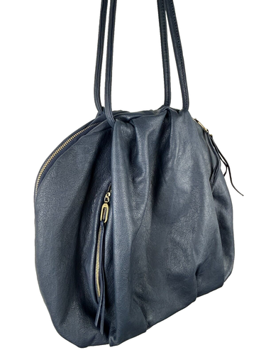 HOBO International Divine Navy Blue Leather Purse Hand Shoulder Bag | eBay