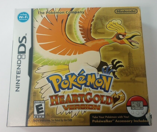 Pokemon: HeartGold Version (Nintendo DS, 2010) CIB 45496740641 | eBay