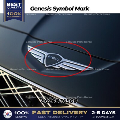 ⭐Genuine⭐ Genesis Symbol Mark 86300T6500 for Hyundai Genesis GV80 | eBay UK