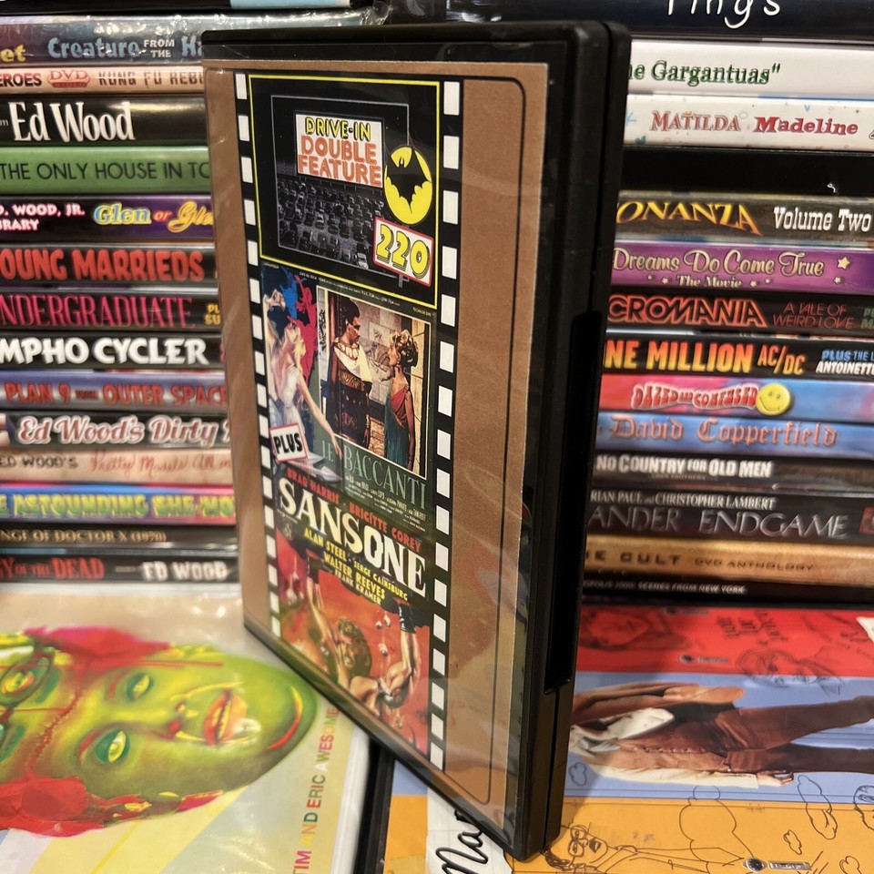 The Bacchantes / Samson 1961 DVD Brad Harris Sword and Sandal Epic ...