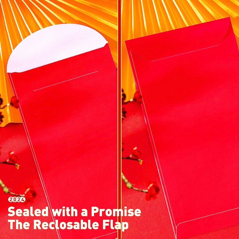 36Pcs Chinese Red Envelopes 2024 Year,6 ,Chinese Envelopes for7968 | eBay