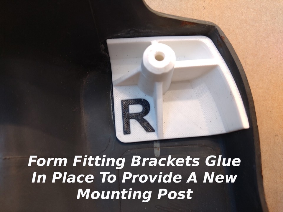 87-91 Door Panel Mounting Post Repair Kit Ford Bronco F150 F250 F350 | eBay