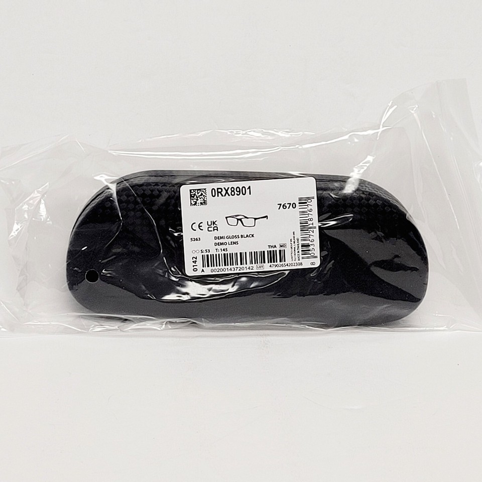 Ray Ban RB8901 Eyeglass Frames Rectangle Full Rim Eyewear Gloss Black ...