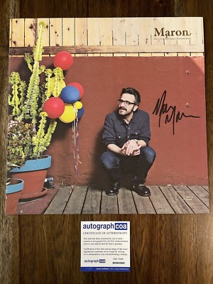 ‘Marc Maron’ Signed Comedy Vinyl Album ‘Maron’ TV Show ACOA PROOF | eBay