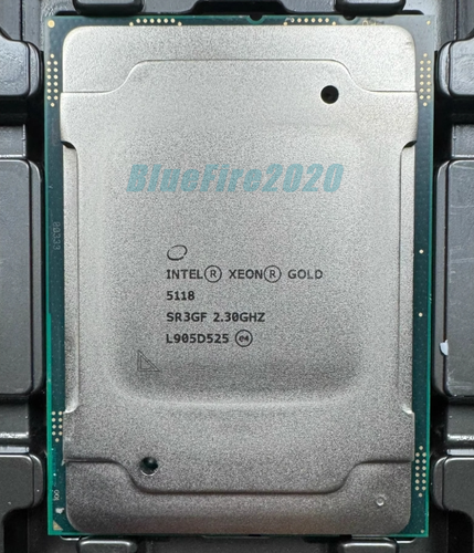 Intel Xeon Gold 5118 12-Core 2.30GHz 16.5MB LGA3647 CPU Processor SR3GF ...