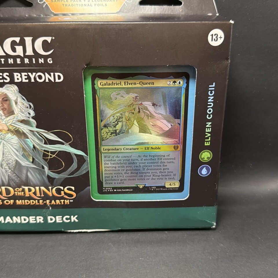 MTG LOTR Elven Council Commander Deck | Precon | Magic | Lord of The ...
