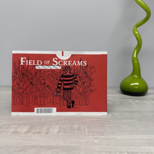 Netflix Red Envelope FREDDY KRUEGER Field Of Screams Unused Return DVD ...