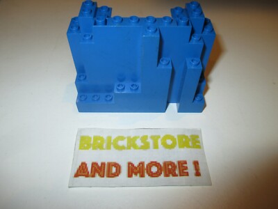Lego - 1x Rock Panel 4x10x6 Rectangular (BURP) 6082 Blue/Bleu | eBay