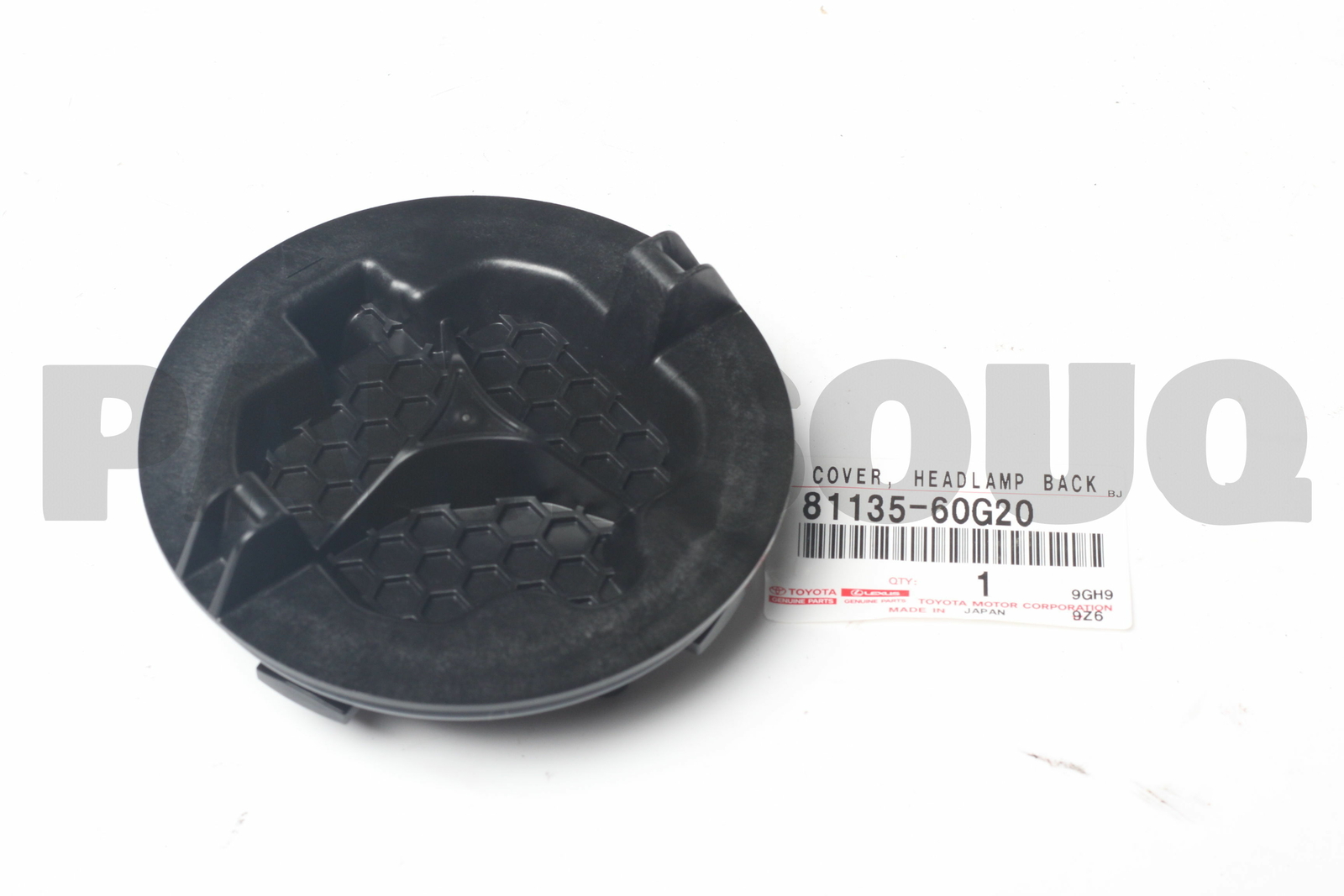 8113560G20 Genuine Toyota COVER, HEADLAMP BACK, NO.1 81135-60G20 | eBay