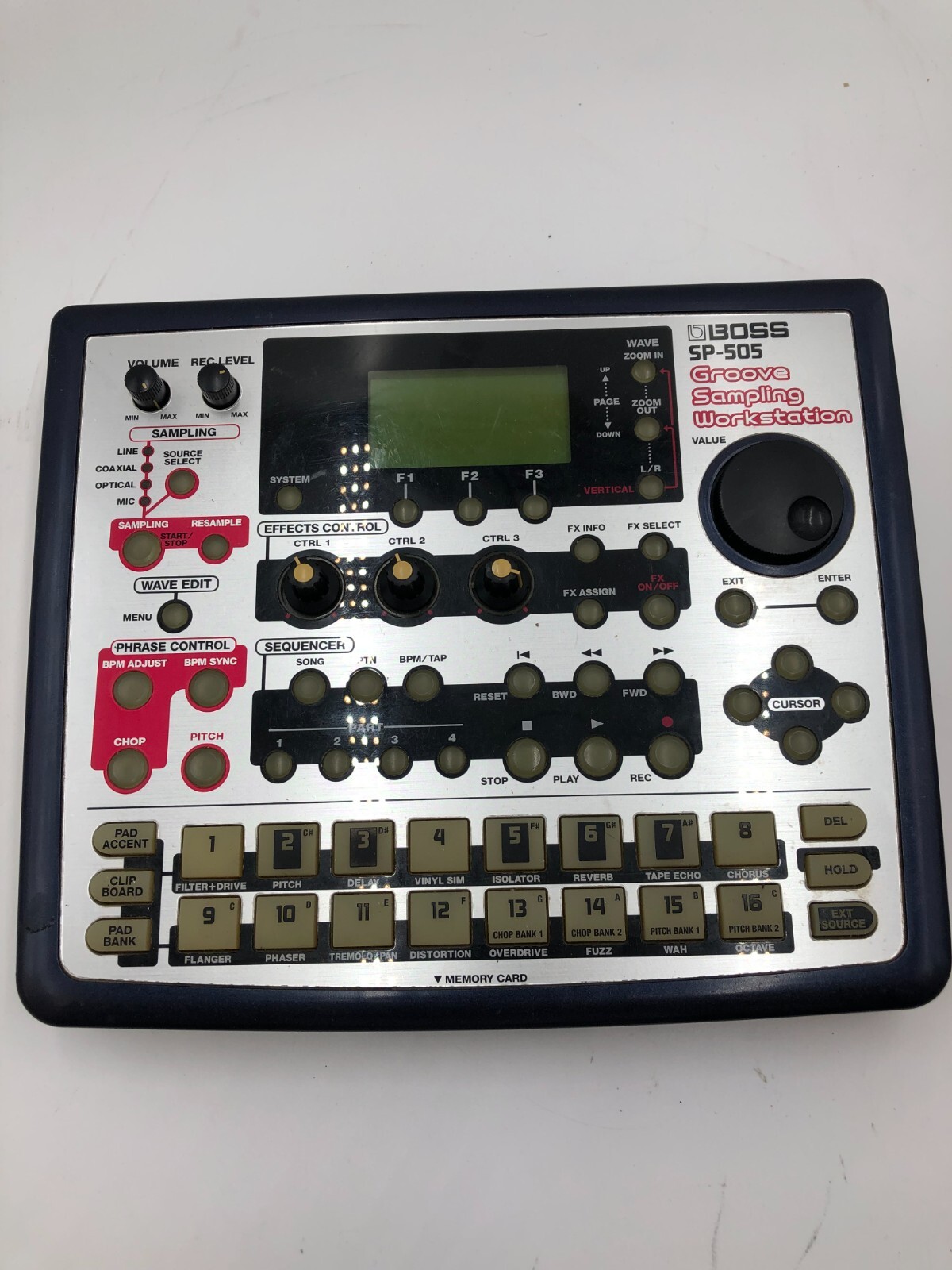 BOSS SP-505 Groove Sampling Workstation With AC Adapter FedEx From ...