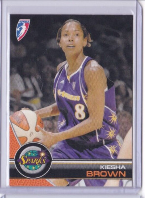 2008 RITTENHOUSE WNBA #54 KIESHA BROWN LOS ANGELES SPARKS IDWN | eBay