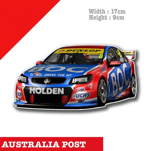 Holden Commodore V8 Super Car DUNLOP Team Sticker | eBay