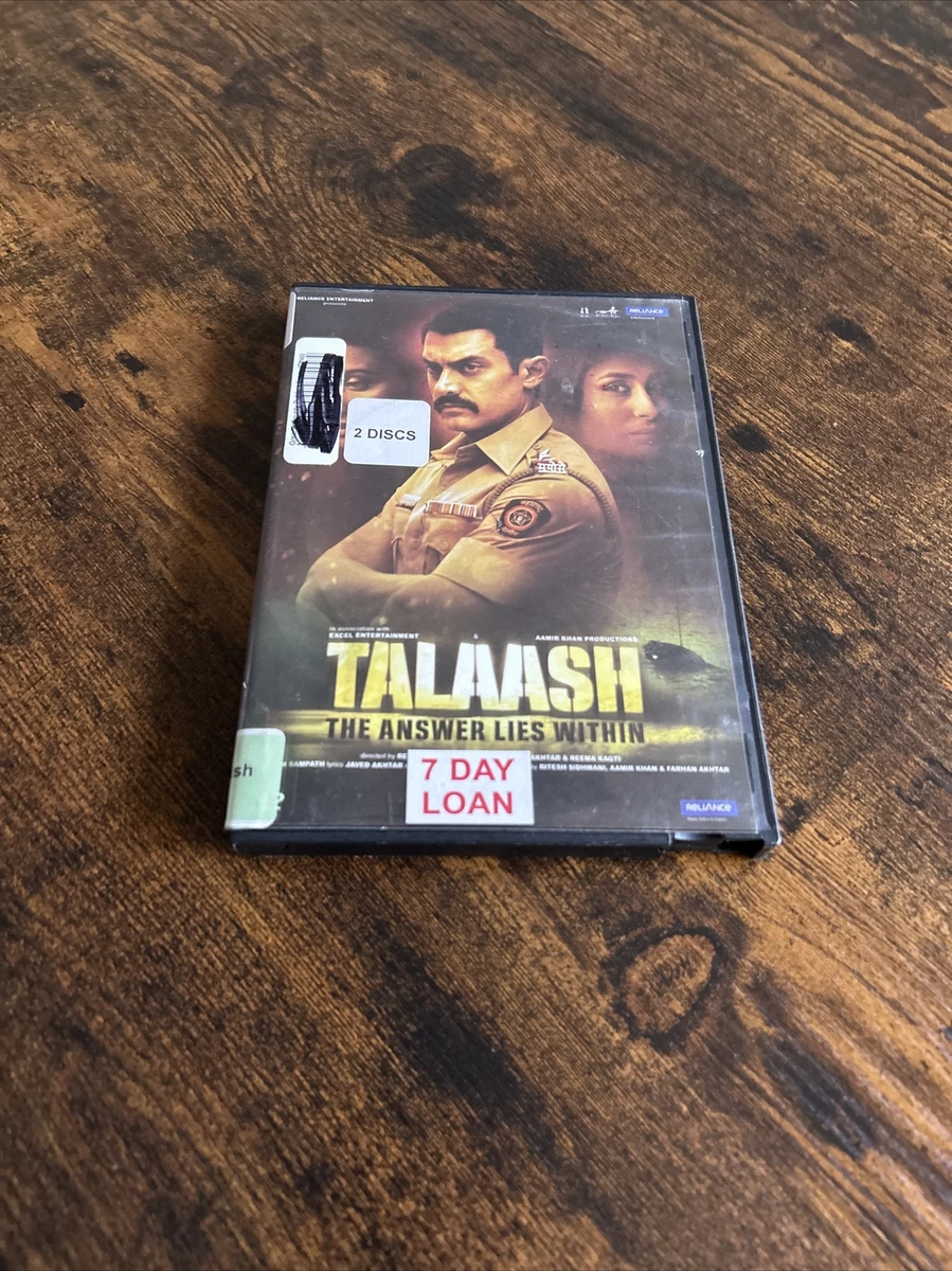 Capa Do Dvd Talaash