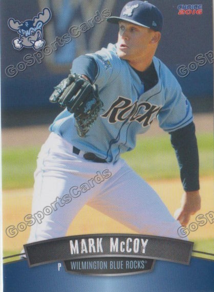 2016 Wilmington Blue Rocks Mark McCoy RC Rookie Royals Minor League | eBay