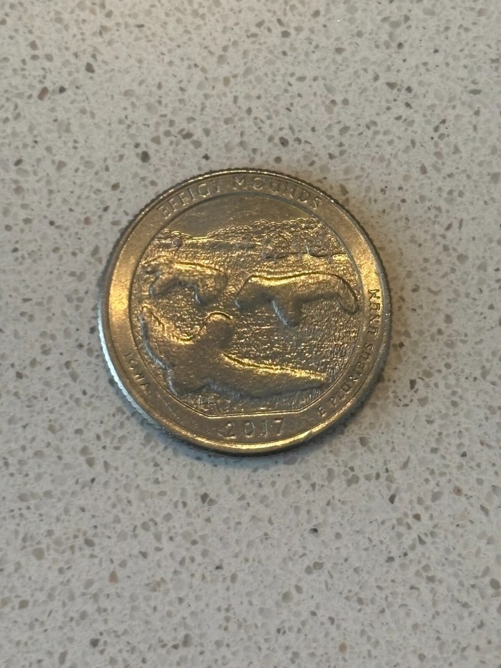 2017 America the Beautiful Quarter EFFIGY MOUNDS P MINT RARE Quarter | eBay