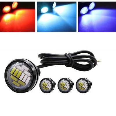 4pcs LED Car Lights 12V 15W Ice Blue Blue Yellow for Multiple Auto ...